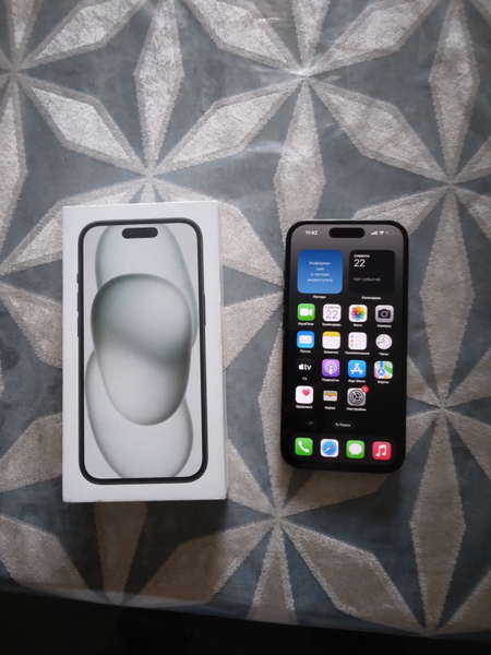 Iphone 15 128gb rangi qora