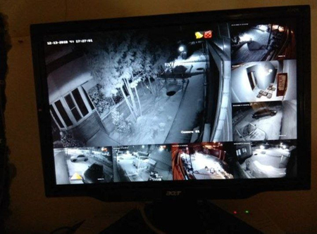 Ustanofka kamera videonablyudeniya Domofon