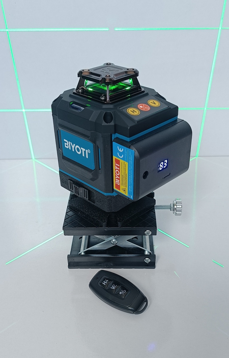 Лазерный уровень lazerniy uroven biyoti lazir 4D. 360G. 2024 yil.