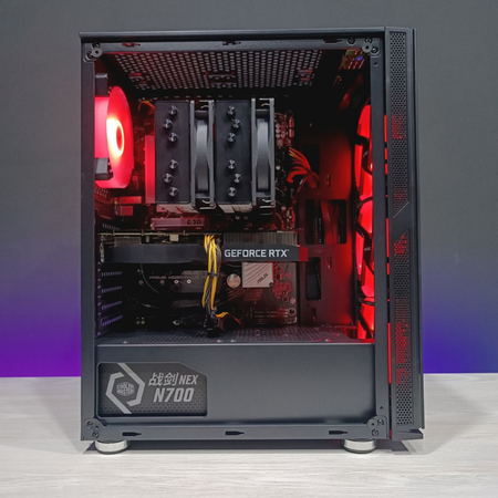 Новый Игровой Компьютер RTX 4060Ti + Ryzen 5 7500F + G.Skill RGB 32GB