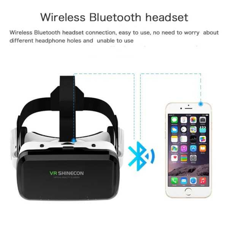 ДОСТАВКА! 3D VR Очки SHINECON G04BS с Bluetooth гарнитурой