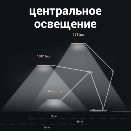 Настольная лампа Xiaomi Mijia LED Lamp Pro для работы учебы офиса