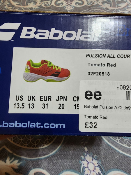 Кроссовки Babolat 31 размер