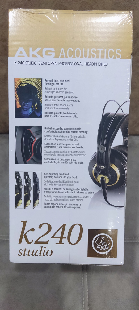 AKG K240 Studio - Полуоткрытые охватывающие наушники