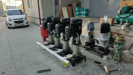насосный станция для водоснабжения