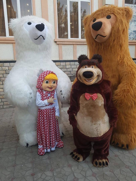 3 метровые медведи для свадеб и торжеств