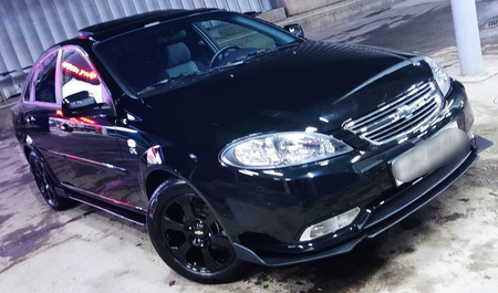 Spoller Tuning Spliter (Gentra,Lacetti)StealthSide. 1шт в наличии
