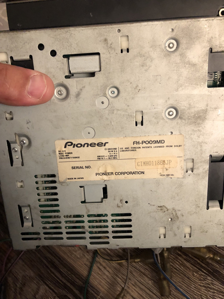 Pioneer Carrazzeria P 01 Japan Original