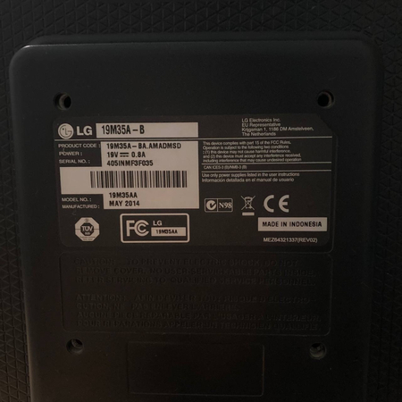 monitor LG19 srochno sotiladi