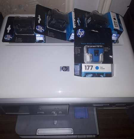 МФУ HP Fotosmart C8183 All-in-one цветной принтер в отличном состоянии