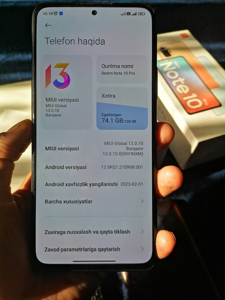 Redmi Note 10 Pro
