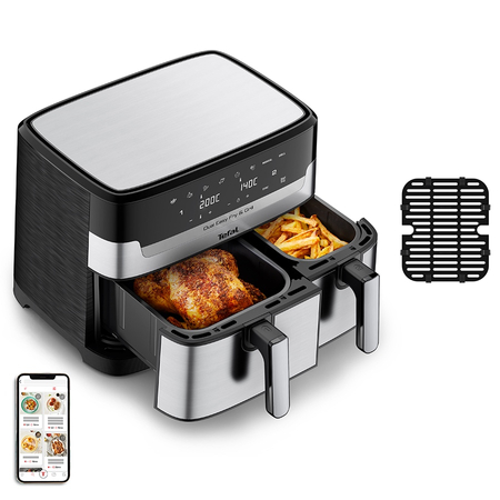 Аэрогриль TEFAL Dual Easy Fry & Grill 8,3 л EY905D10