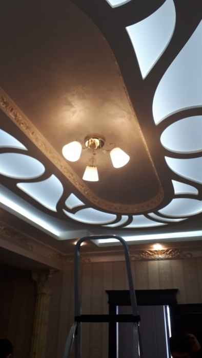 Установка подвес Люстры и LED светильники