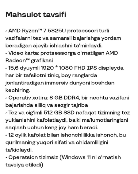 Hp xolati yangi bir oy oldin ogandm
