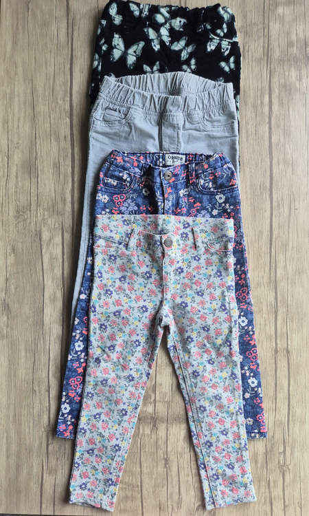 Штаны на девочку Oshkosh, Carters, H&M размер 4T