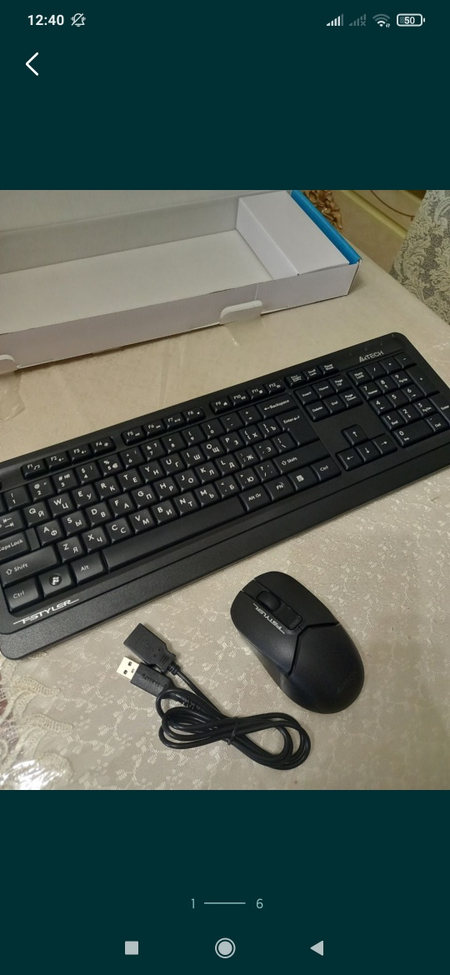 Клавиатура и мышь fstyler FG1012 новый