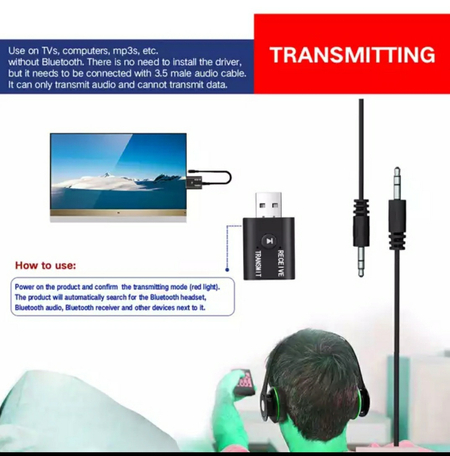 Аудио Bluetooth - трансмиттер ресивер