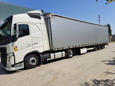 VOLVO FH EURO 6  + Kassabohrer  прицеп сотилади