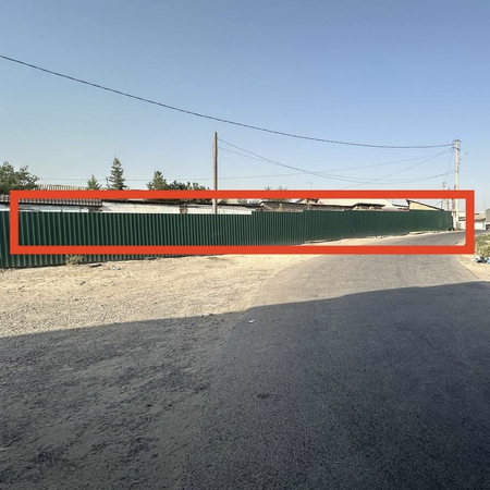 Земля под строительство 8 соток вдоль дороги на Мирабадский район