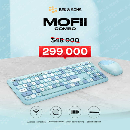 Беспроводная клавиатура и мышь MOFI
