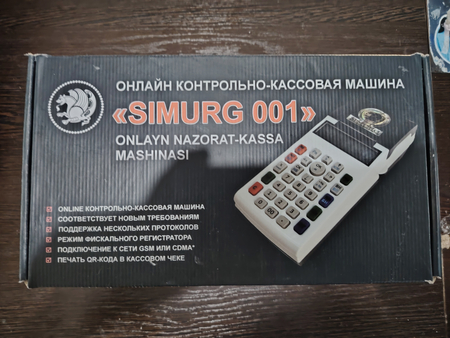 Кассовый аппарат SIMURG-001 sotiladi