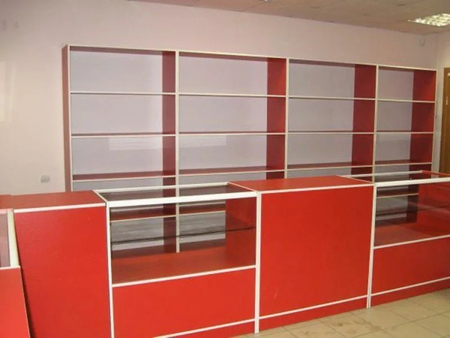 Mebel polkalar magazin va oshxona uchun