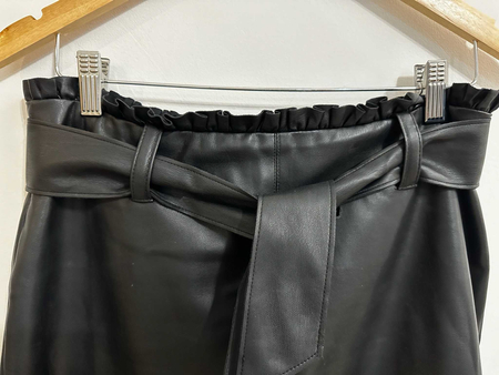 Юбка-карандаш Zara из эко-кожи
