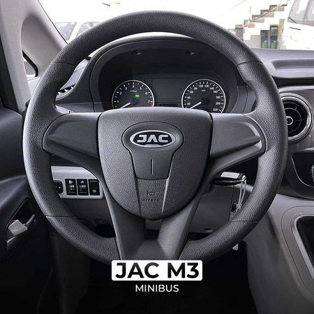 JAC M3 Plus liniya va oilangiz uchun komfort miniven