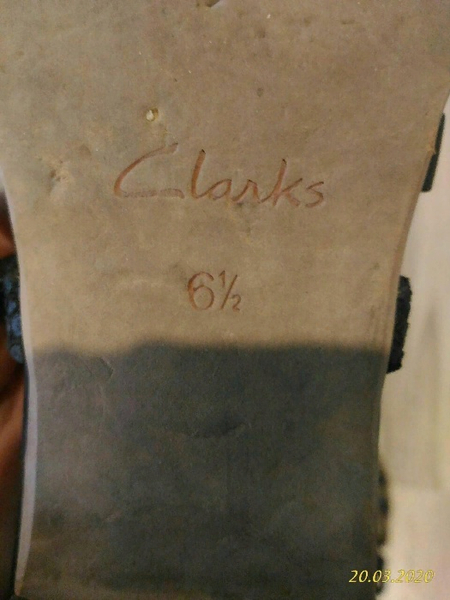 Свои босоножки Сlarks, размер 6 1/2
