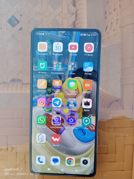Redmi 13 pro 1 haftalik telefon