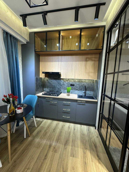 ЖК Nre Life,ул.Махтумкули,3-комнатная,5/9,65 м²,евроремонт,меб/тех