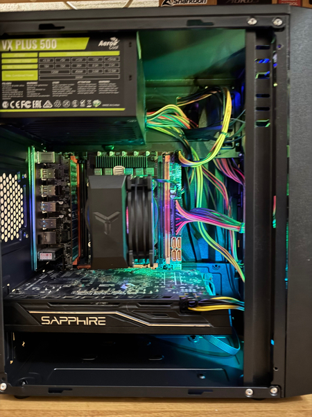 Компьютер для работы , игр/ x99 16gb ram /12 core 2680v3/ rx 470