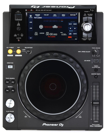 Цифровой DJ-медиаплеер Pioneer DJ XDJ-1000MK2 — пара