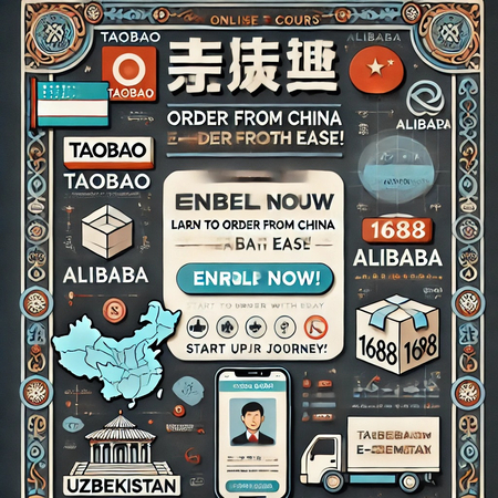 Как заказывать товары с Taobao, Alibaba и 1688: Полный гид для Узбекис