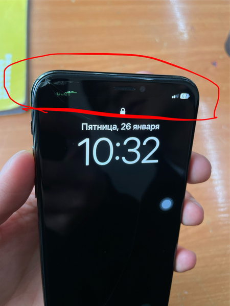 Iphone x black LL/A