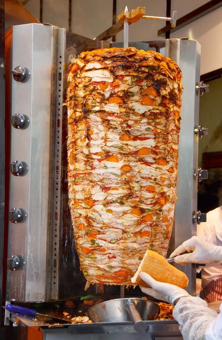Lavash gosht. Fast food