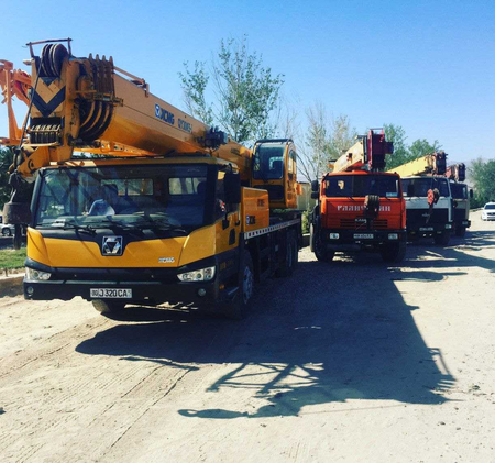 Avtokran xizmatlari  16 tonnadan 50 tonagcha