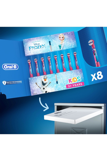 Детские насадки для Oral B. Frozen и Spiderman