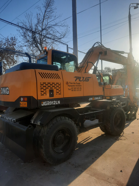 Колёсный Экскаватор JGM912, 0.4 куб