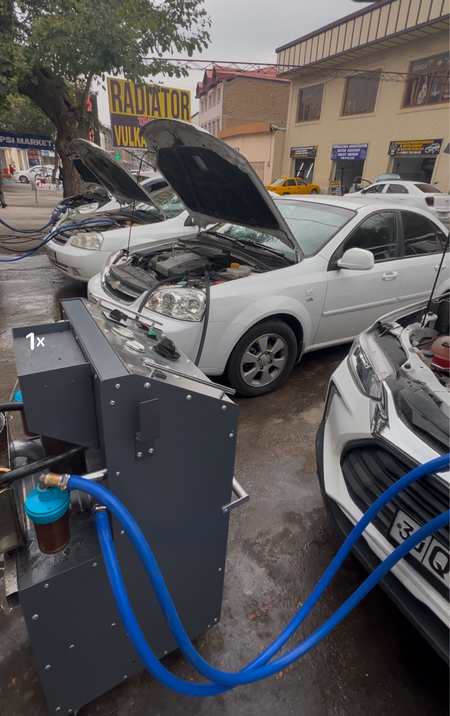 Radiator va pechkani tozalash