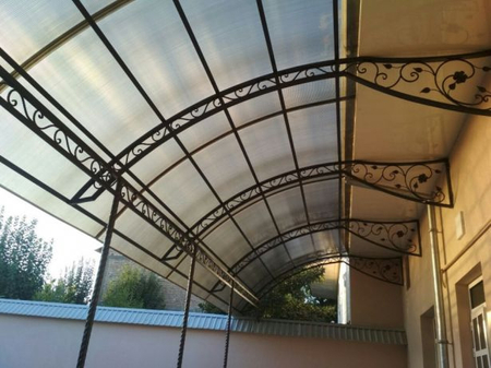 Снесли ваш гараж? Звоните, мы изготовим для Вашего авто Кованые Навесы