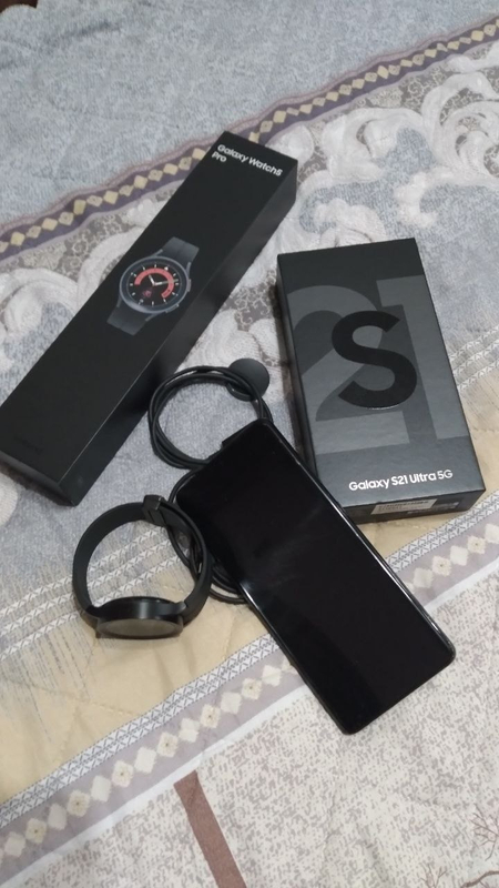 Samsung S21 ultra 12/256 & samsung wacht 5pro
