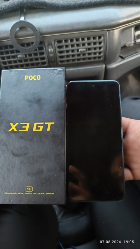 Poco X3 GT 5G  wave blue. 8gb. 128gb xotira