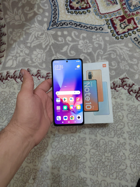 Redmi Note 10 Pro 6/64Gb 4G Blue Igravoy Karobka Sastayani Otlichni