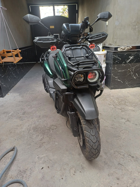 Skuter tank full