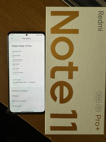 Redmi note 11 pro +