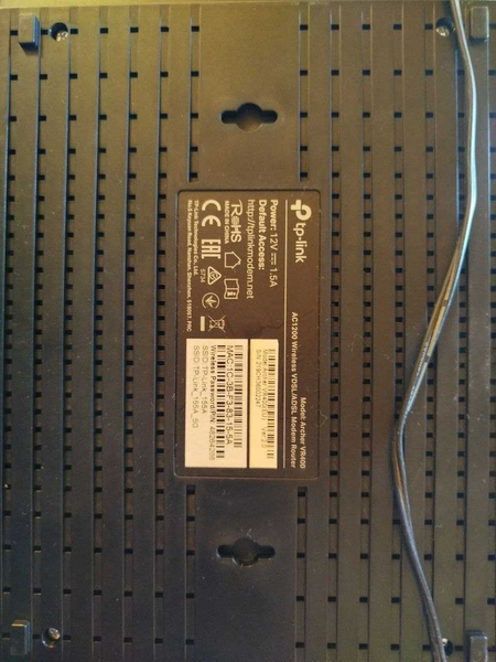 TP-Link Archer VR400/AC1200 Wi-Fi VDSL/ADSL Modem Gigabit Router