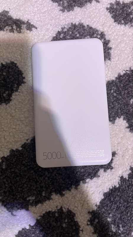 Powerbank 5000mAh, USB заряд