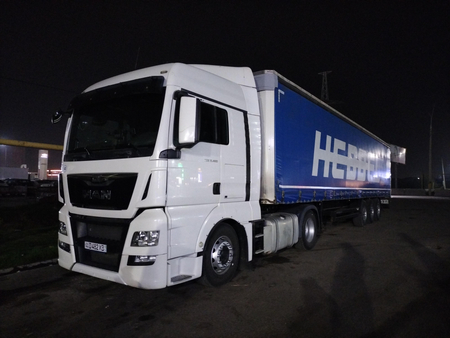 MAN. TGX. 480 евро 6. 2015йил сотилади. Прицеп билан.Банк вариант бор
