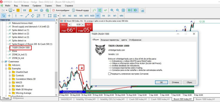 Deriv brokerida 90% aniqlikda signal beruvchi indikator (Crash-boom..)